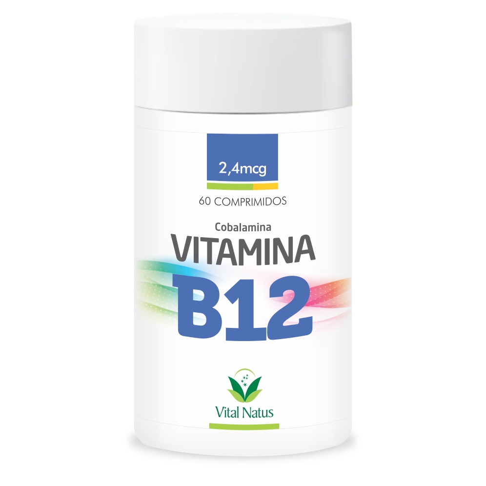 Vitamina B12 (Cobalamina) 60 comprimidos- Vital Natus | Shopee Brasil