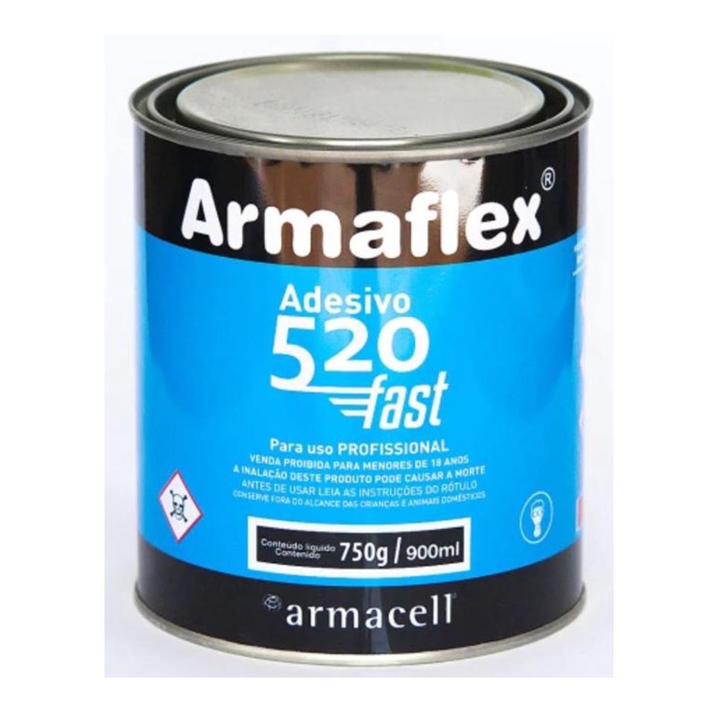 ADESIVO COLA ELASTOMERICO ARMAFLEX LATA 750G / 900 ML | Shopee Brasil