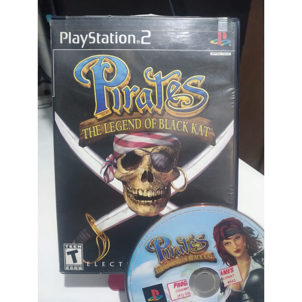 Pirates The Legend of Black Kat Ps2 - Mídia Física Original | Shopee Brasil