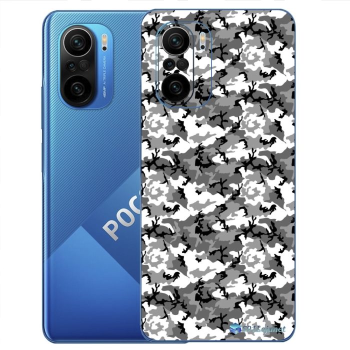 Xiaomi Poco F3 Camo Ghost Adesivo Skin Protetora Guard Anti-risco ...