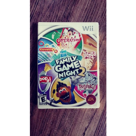 Hasbro Family Game Night 2 original Nintendo Wii americano | Shopee Brasil