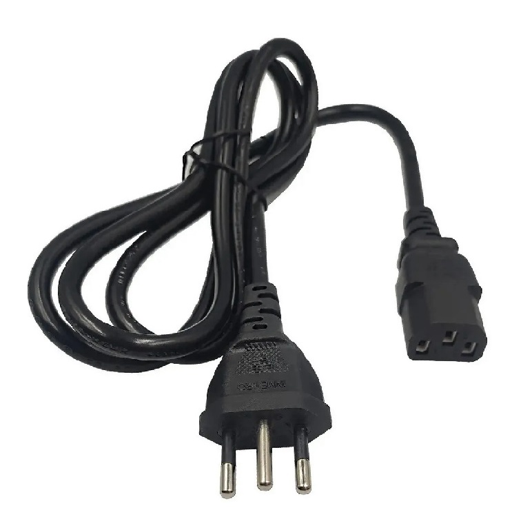 Cabo De Força Energia Cpu Fonte Monitor Pc - 10 Unidades | Shopee Brasil