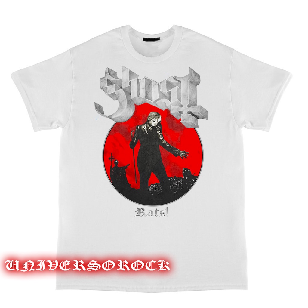 Camiseta T-shirt Unissex Banda Ghost Rats | Shopee Brasil