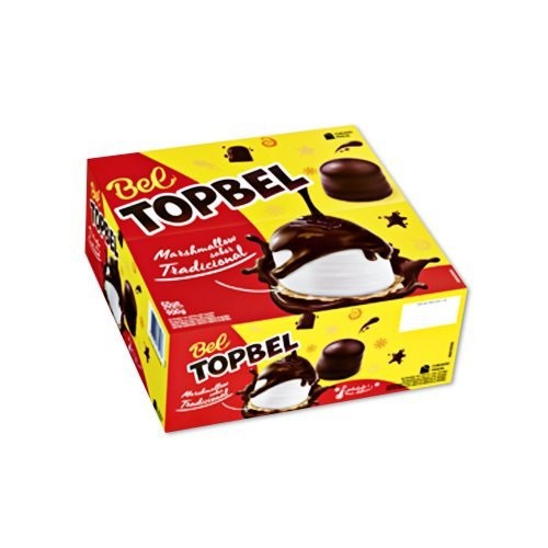 Marshmallow Chocolate Topbel Tradicional C/50 Bel | Shopee Brasil