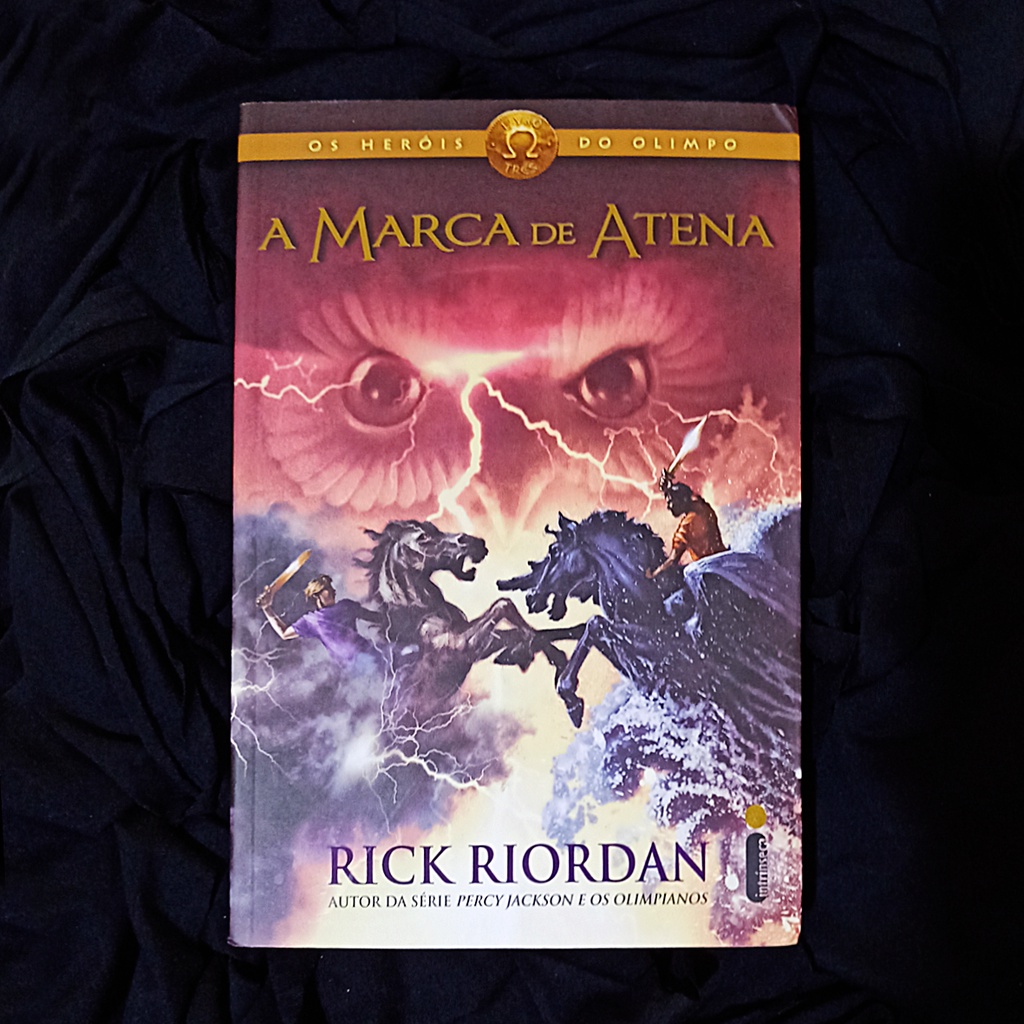 A Marca de Atena Rick Riordan Livro 3 saga herois do olimpo Percy ...