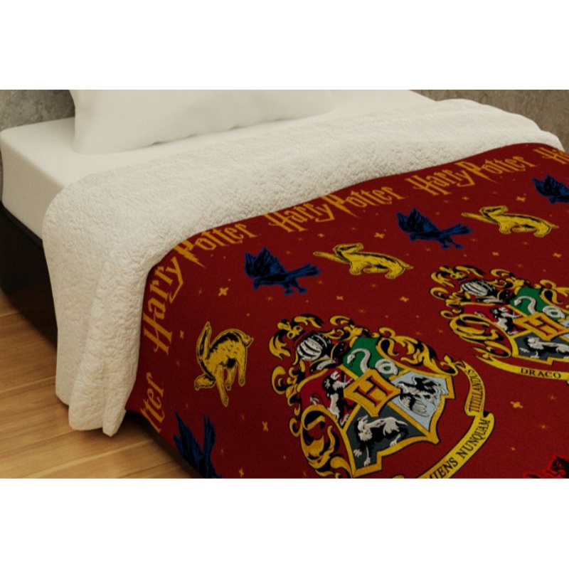 Manta Carneirinho Harry Potter, Solteiro e Casal | Shopee Brasil