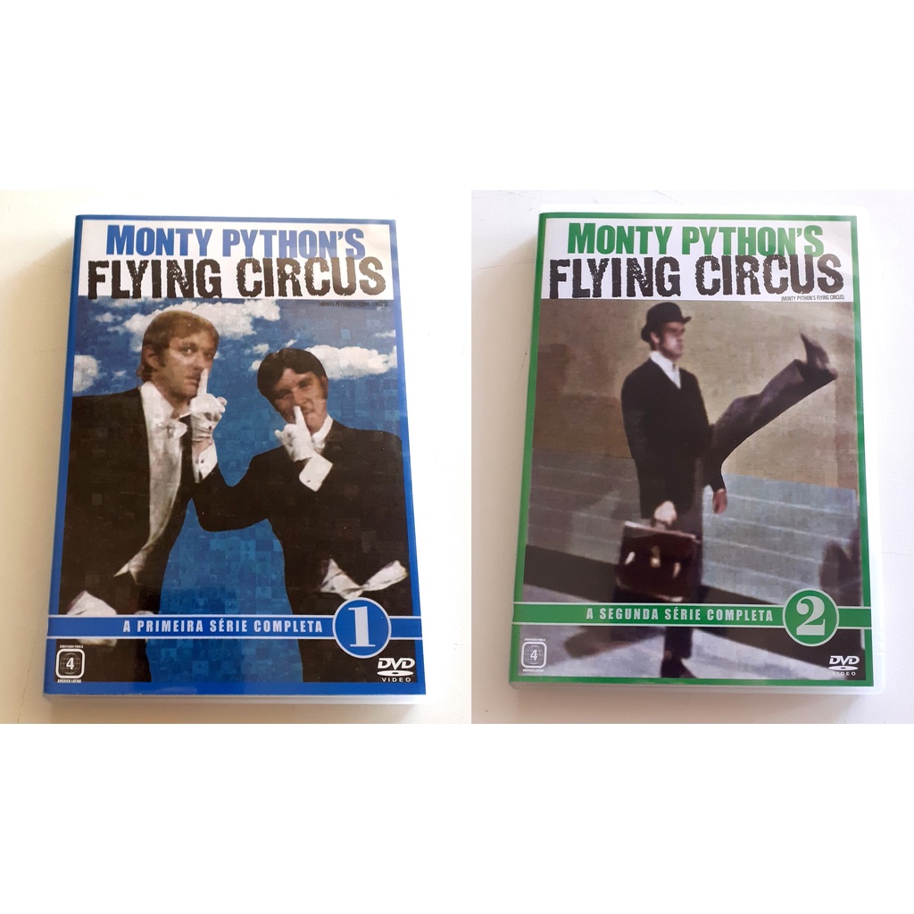 DVD Monty Python’s Flying Circus = 1ª e 2ª Séries completas - originais ...