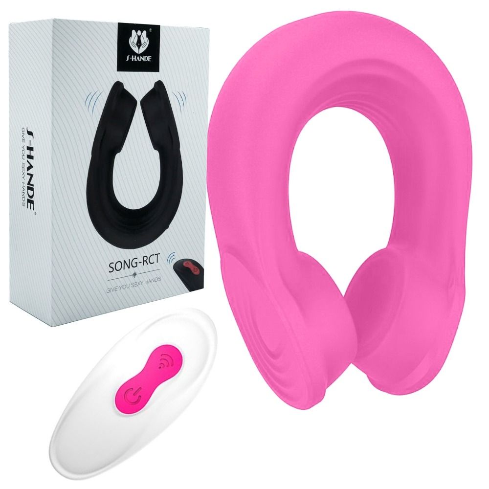 Vibrador Casal Multifunção Com Controle Remoto - S-Hande Song-Rct ...
