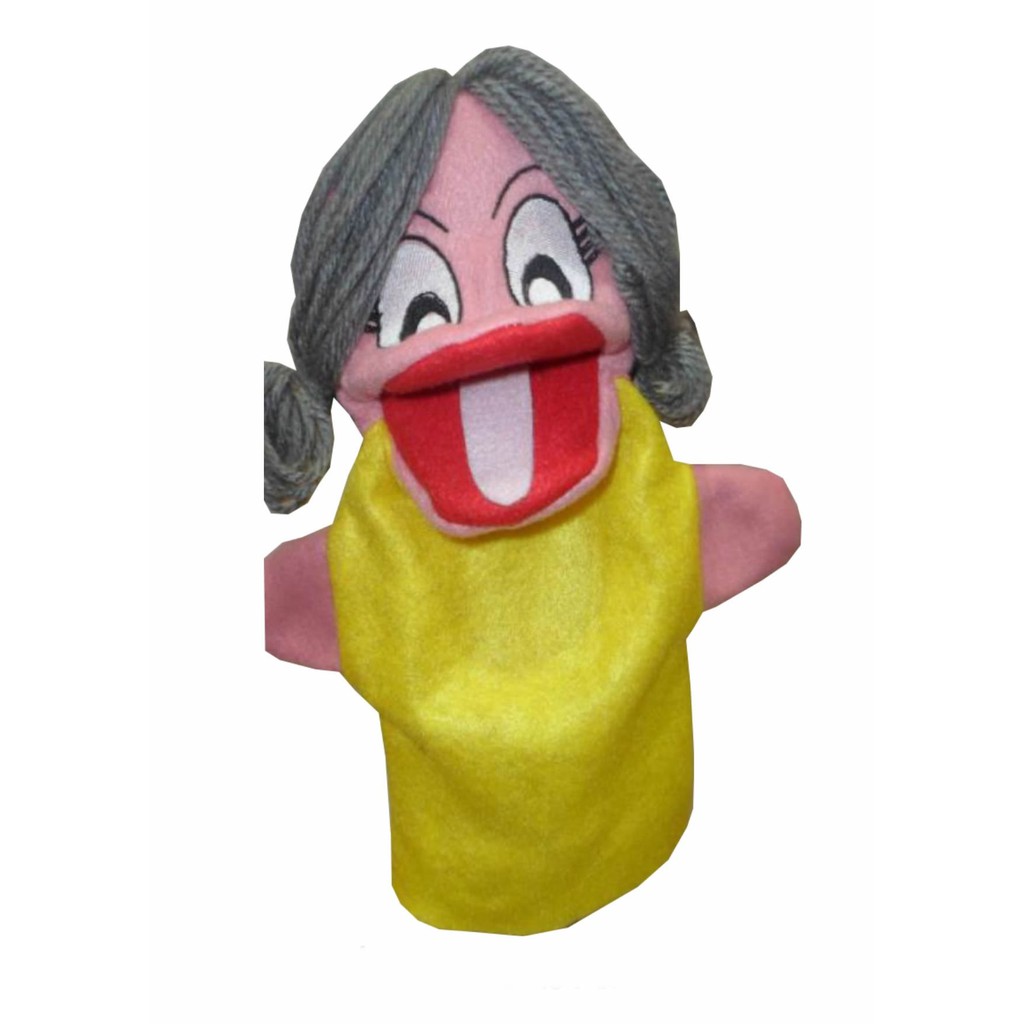 FANTOCHE DE M O AV BRANCA PP MED APROXIMADA 23 CM TIA PAULA
