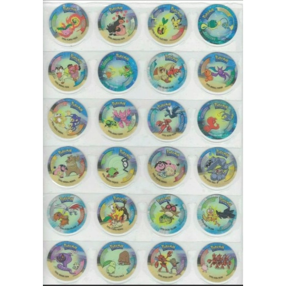 tazos pokemon ataque importado coleção completa | Shopee Brasil
