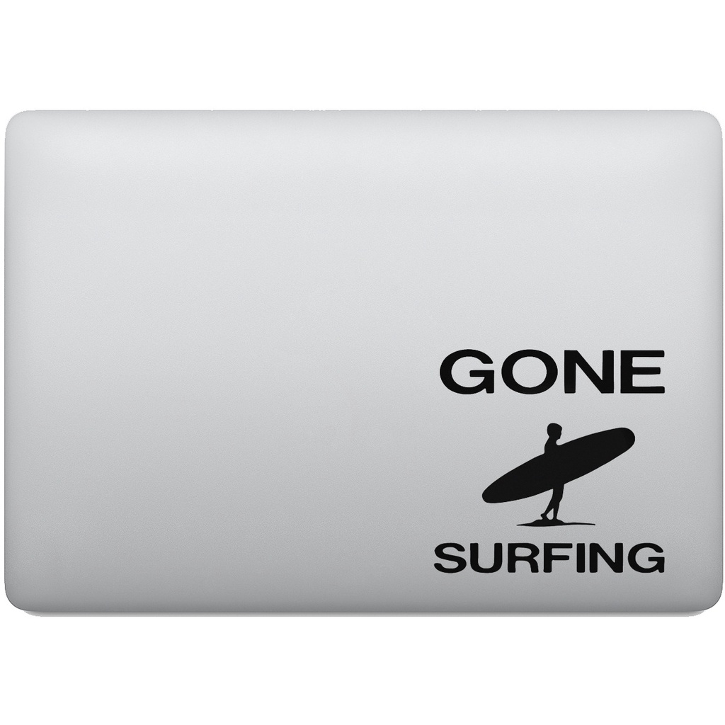 Adesivo de Notebook Gone Surfing Surfista | Shopee Brasil