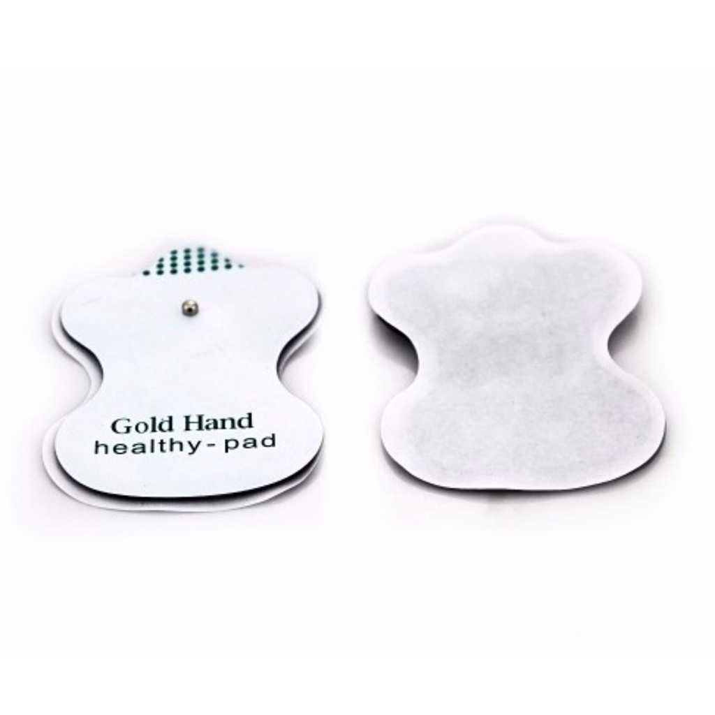 Par de Eletrodos Pads Para Aparelho Fisioterapia Tens Fes Acupuntura ...