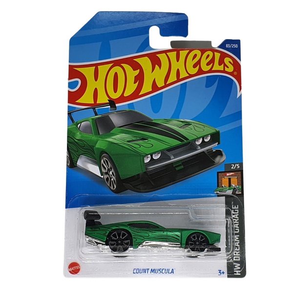 Hot Wheels COUNT MUSCULA - HW DREAM GARAGE - HCX01 (2022) | Shopee Brasil