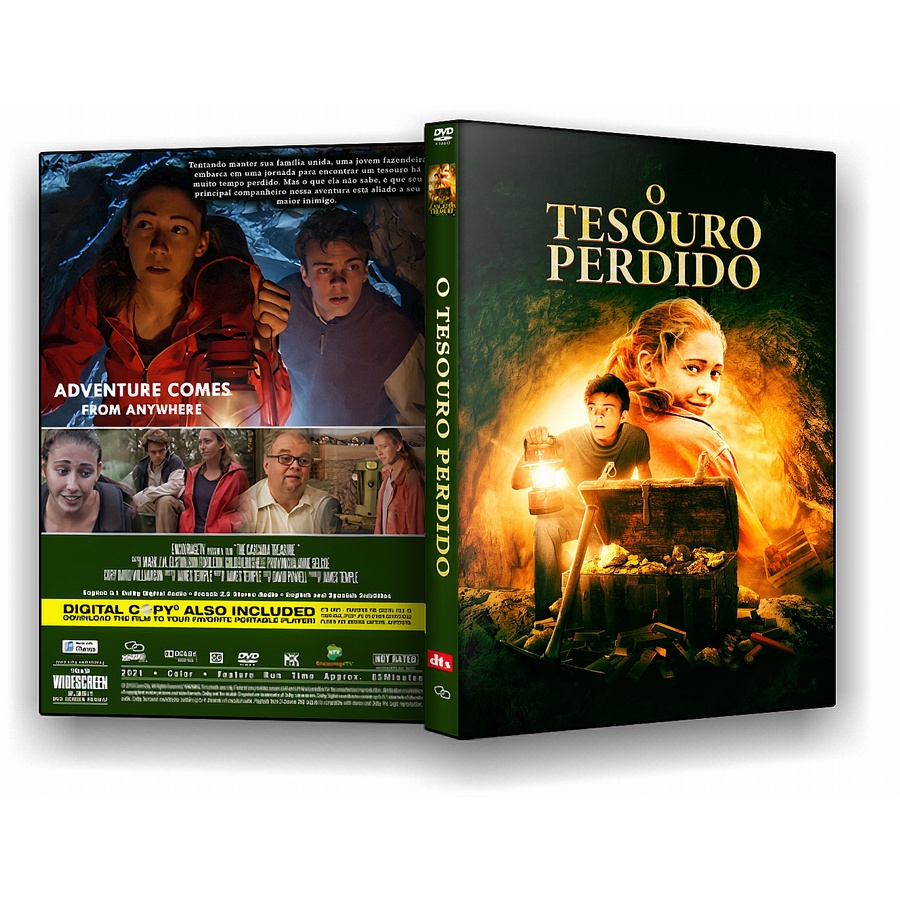 Dvd O Tesouro Perdido (2022) | Shopee Brasil