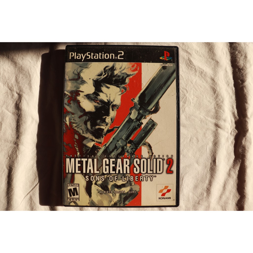 Jogo Metal Gear Solid 2 PS2 Original Leia o Anuncio | Shopee Brasil