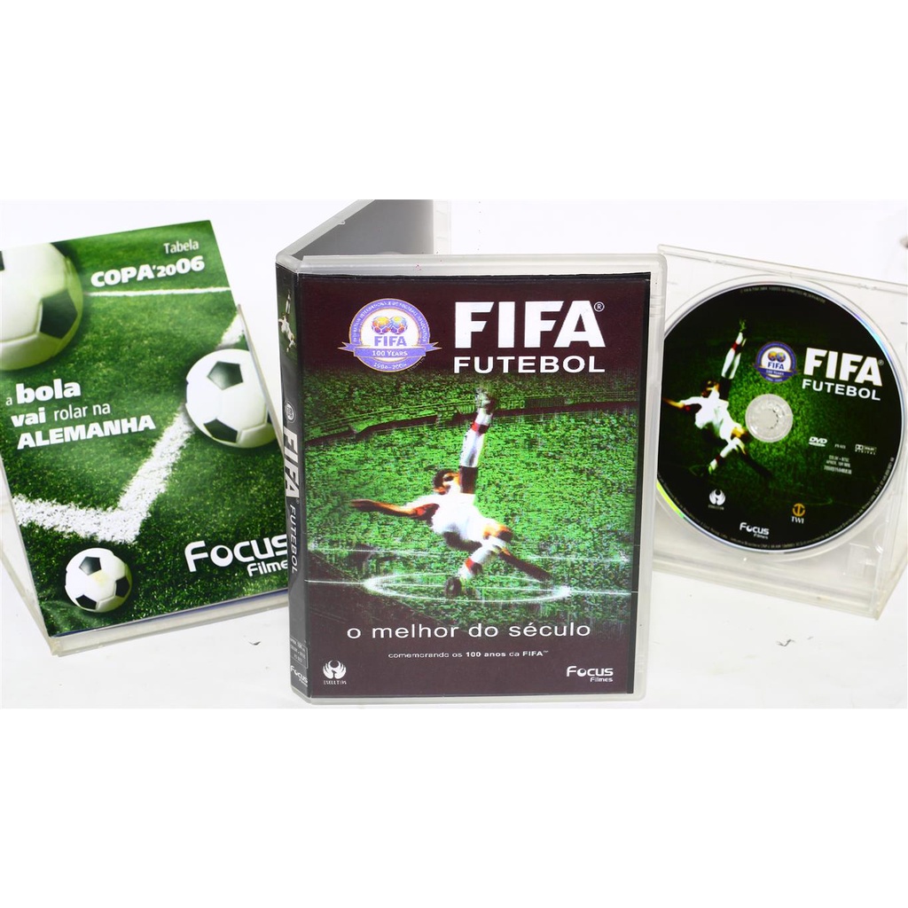 DVD Documentário - FIFA Futebol: O Melhor do Século | Shopee Brasil