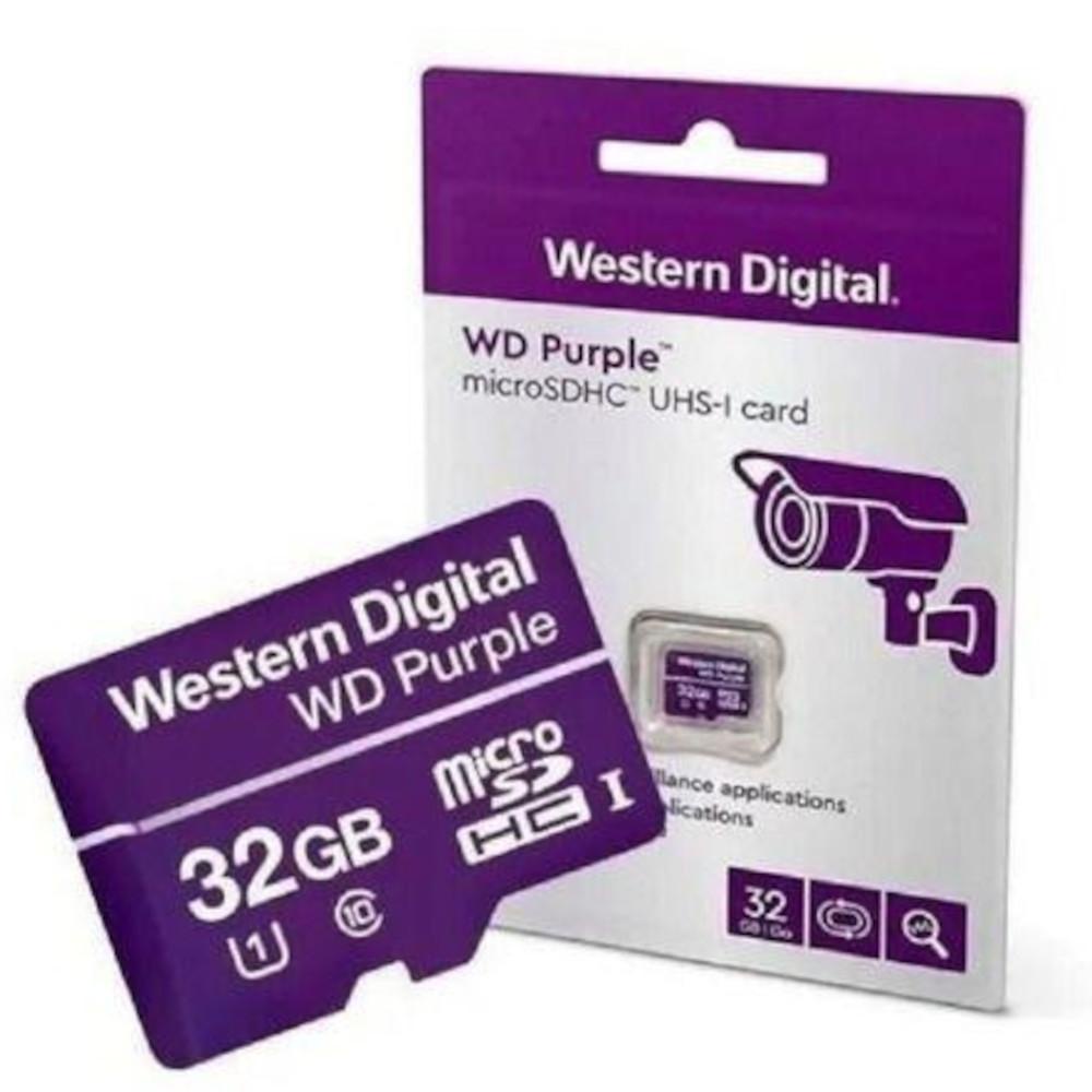 Cartão De Memória Western Digital Wd Purple 32gb | Shopee Brasil