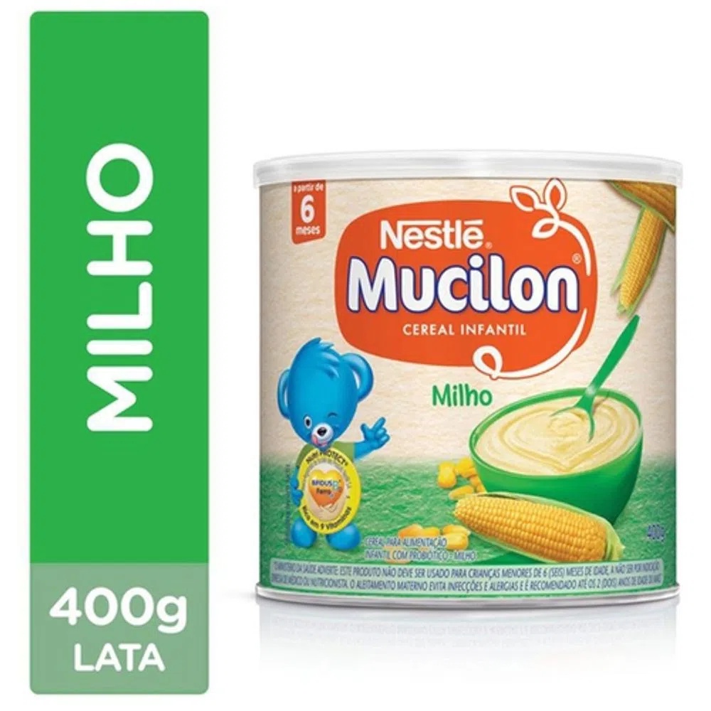 Mucilon Milho Nestlé - 400g | Shopee Brasil