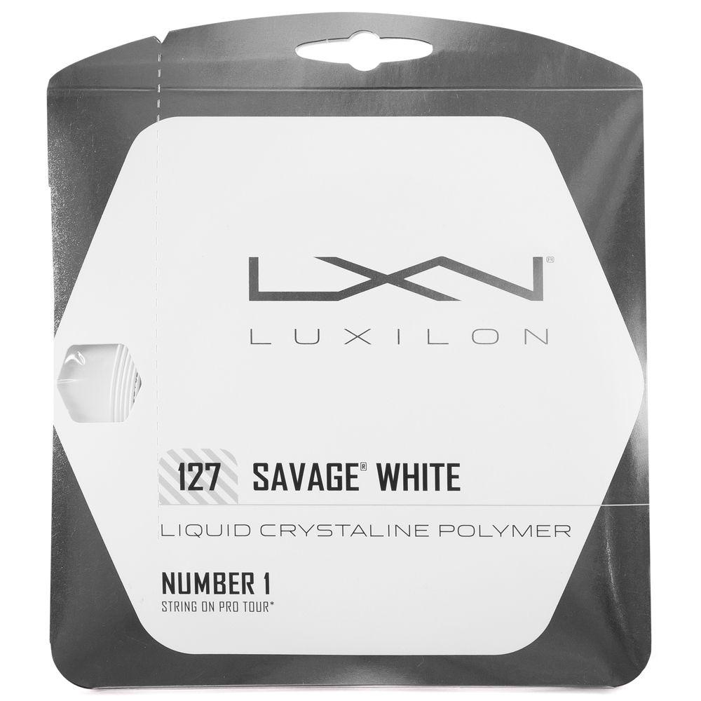 Corda Luxilon Savage 16L 1.27mm Branca - Set Individual | Shopee Brasil
