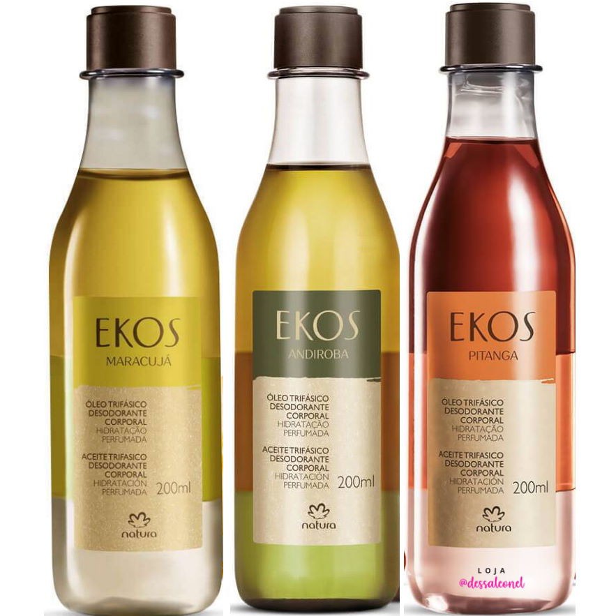 Oleo Trifasico Natura Ekos 200Ml | Shopee Brasil