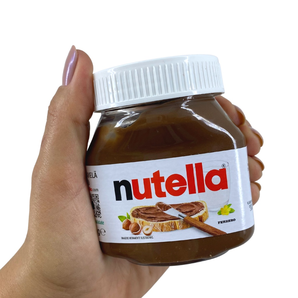 Nutella Creme de Avelã Ferrero ORIGINAL Tamanho 140g | Shopee Brasil