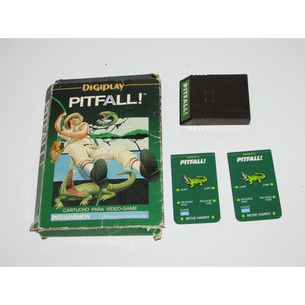 Cartucho Pitfall Intellivision | Shopee Brasil