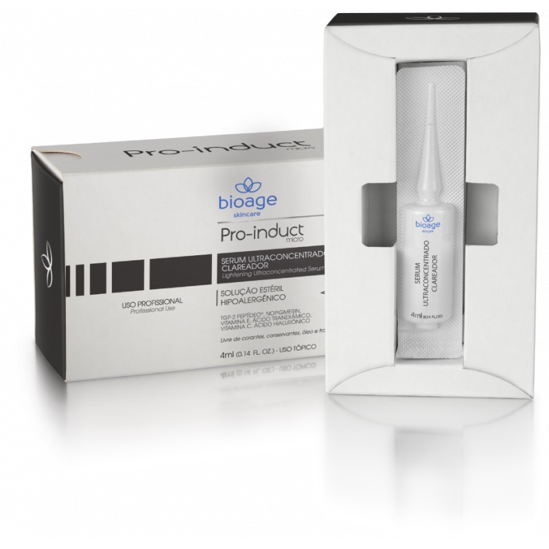 Microagulhamento serum esteril pro induct vitamina c e acido ...