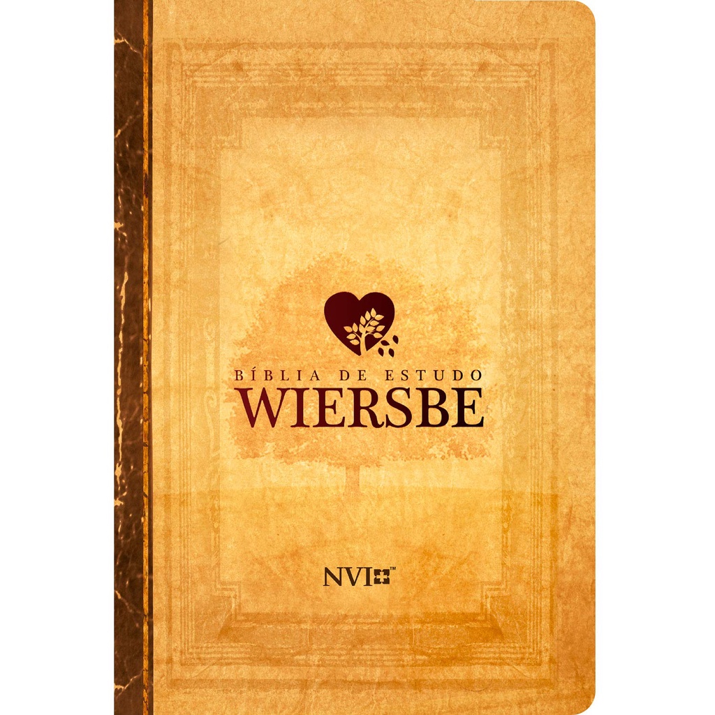 Bíblia de Estudo Wiersbe NVI | Capa Dura | Estampada | Shopee Brasil