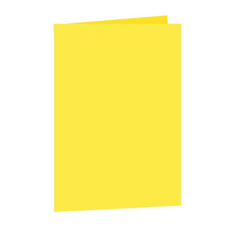 Pasta Cartolina Simples Amarela San Remo | Shopee Brasil