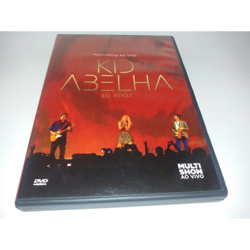 Dvd - Kid Abelha - Multishow ao Vivo - 30 Anos - Novo | Shopee Brasil
