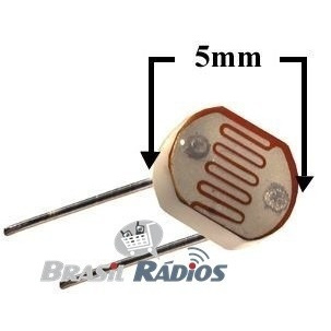 Arduino Ldr Fotoresistor 5mm - Ldr5549 | Shopee Brasil