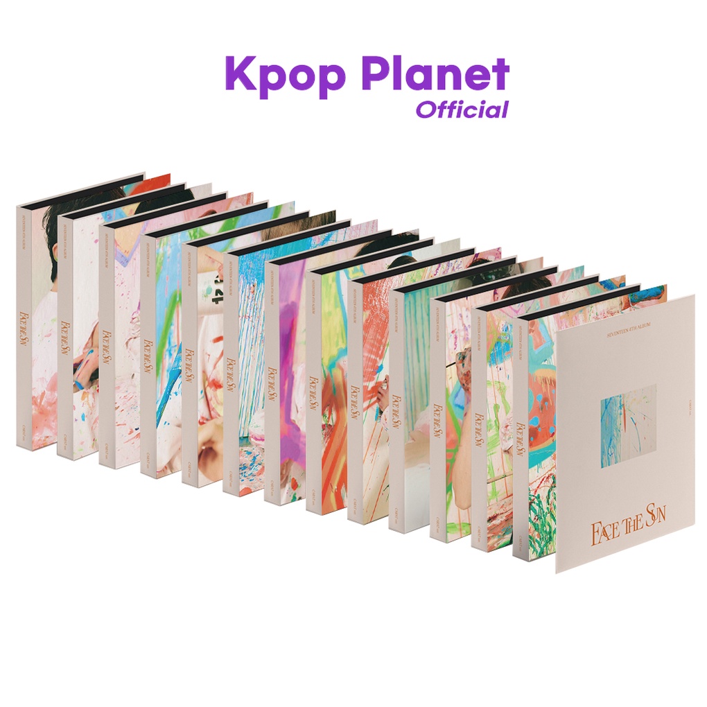 [CARAT Ver.] SEVENTEEN - 4th Album [ FACE THE SUN ] | Shopee Brasil