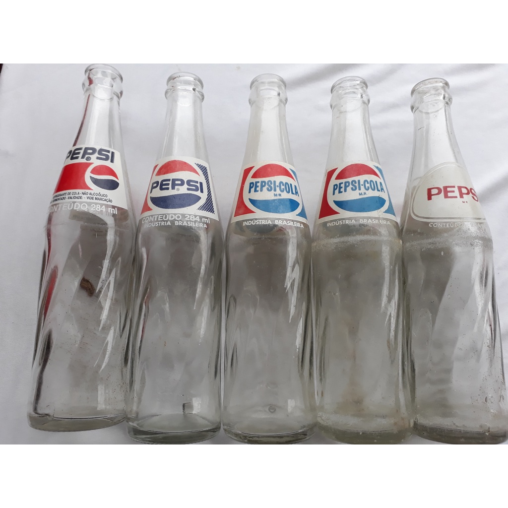Garrafa Antiga Pepsi 284 ml a escolher - x | Shopee Brasil