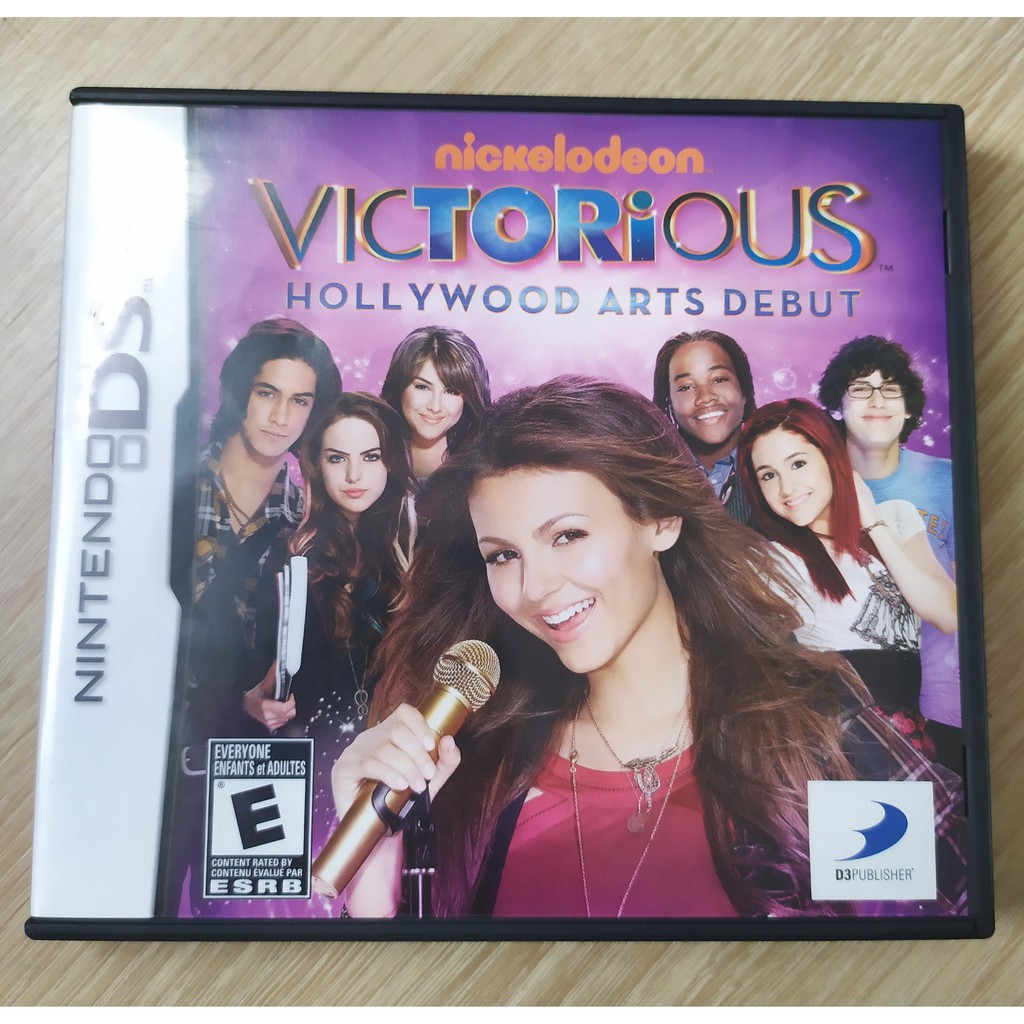 JOGO NINTENDO DS Victorious - Hollywood Arts Debut | Shopee Brasil