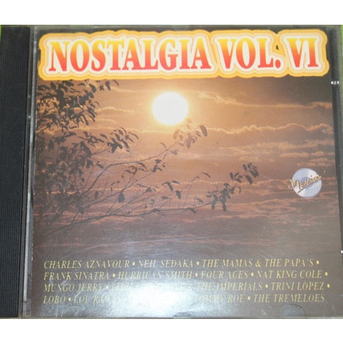 CD Original Nostalgia Vol. VI | Shopee Brasil