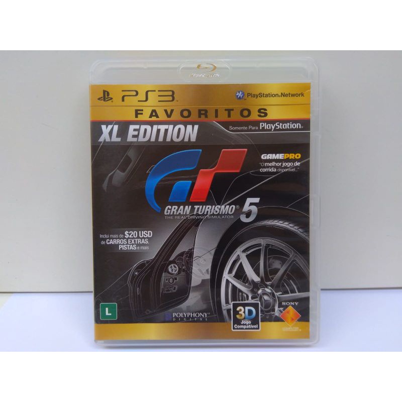 Gran Turismo 5 XL Edition Original para Playstation 3 - Desconto no Preço