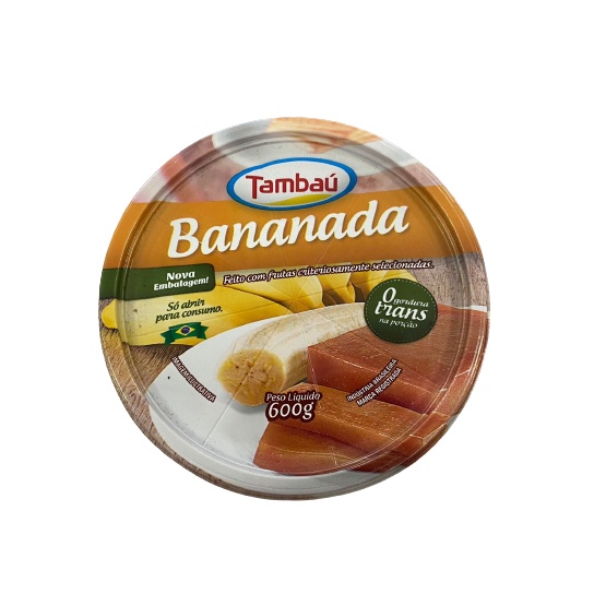 Doce de Banana - Bananada Tambaú 600g | Shopee Brasil