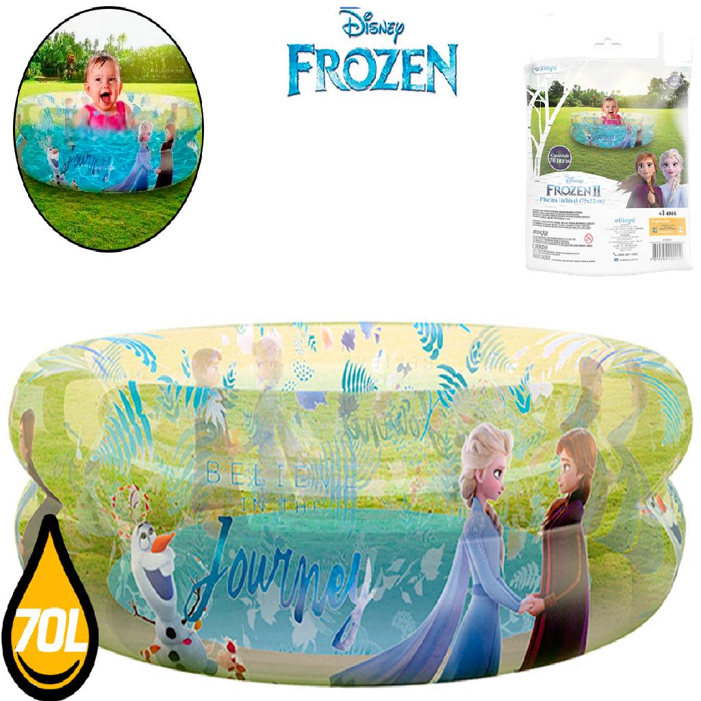 Piscina Inflável Frozen Infantil 70 Litros 75x22cm | Shopee Brasil