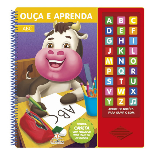 Livro Ouca E Aprenda Abc - Livro Sonoro Com Escreva E Apague | Shopee ... Livro Ouca E Aprenda Abc - Livro Sonoro Com Escreva E Apague | Shopee ...