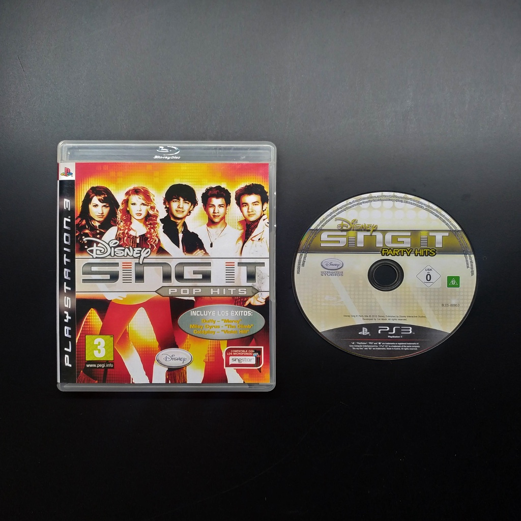 Disney Singit POP HITS - Jogo Blu-ray Original - PS3 / Playstation 3 By ...