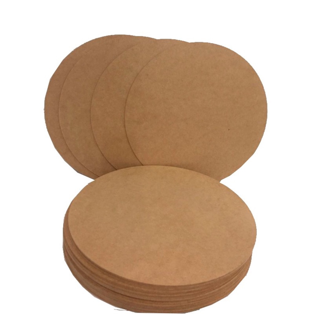 Kit 5 Sousplat 35cm Supla Soupla Suplat Bolacha Recorte Base Bolo Mdf 2 ...