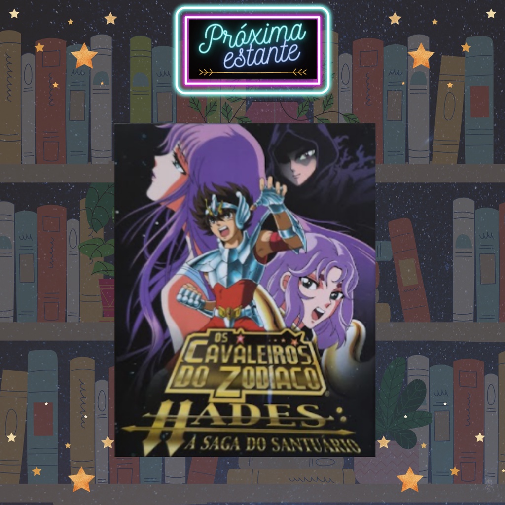 Box DVD Os Cavaleiros do Zodíaco Hades A Saga do Santuário | Shopee Brasil