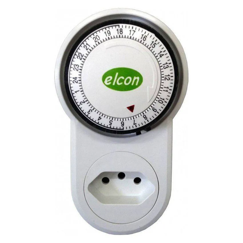 Timer Temporizador Bivolt Analógico Tm 22 Elcon | Shopee Brasil