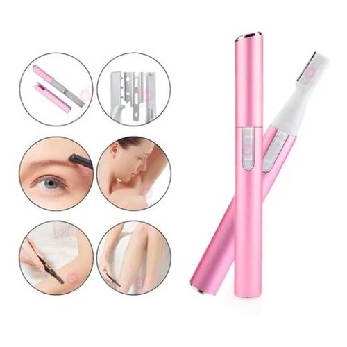 Mini Depilador Eletrico Pelos Rosto Bigode Buco Sobrancelhas | Shopee Brasil