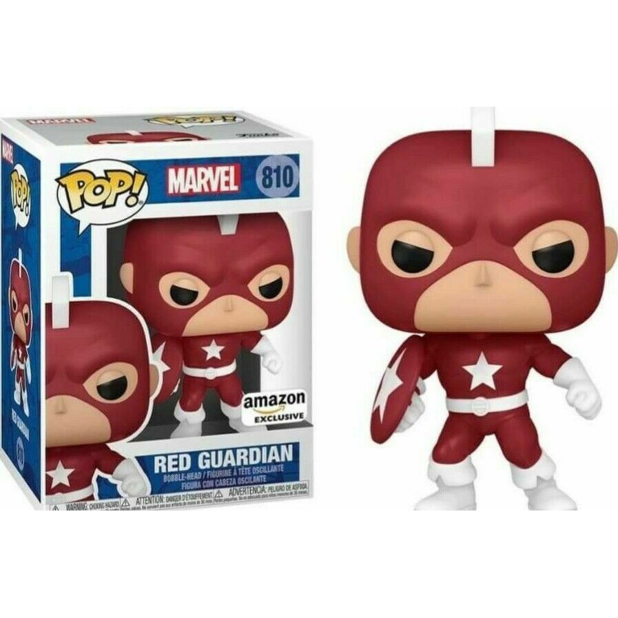 Funko Pop! Marvel: Red Guardian (Year of the Shield) #810 (exc. Amazon ...