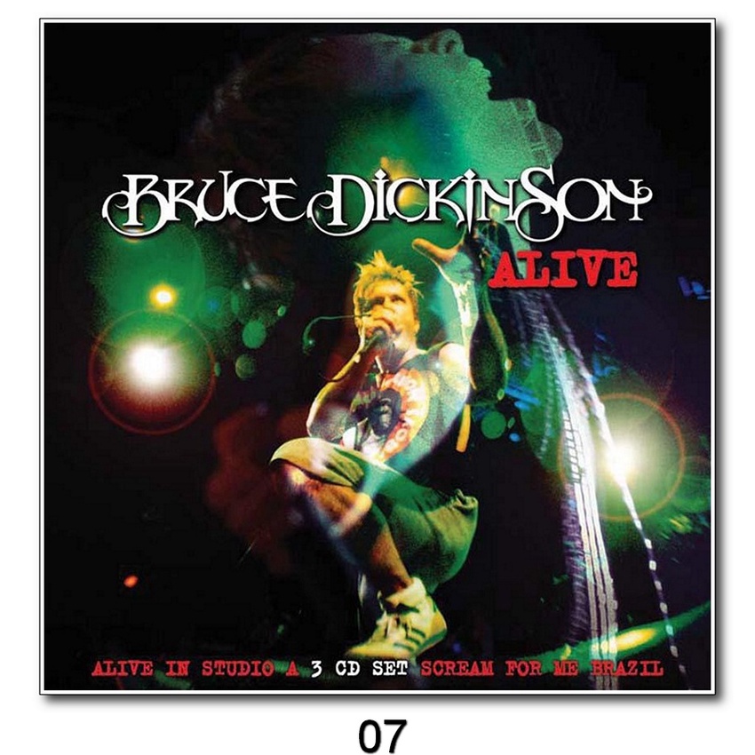 Poster Heavy 07 Bruce Dickinson Heavy Metal Disk | Shopee Brasil