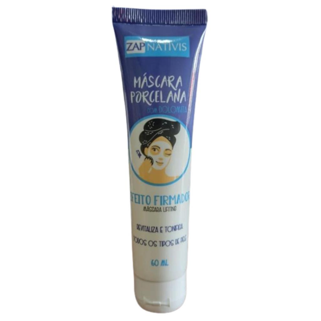 Mascara Porcelana Efeito Firmador 60ml - Zap Nativis | Shopee Brasil