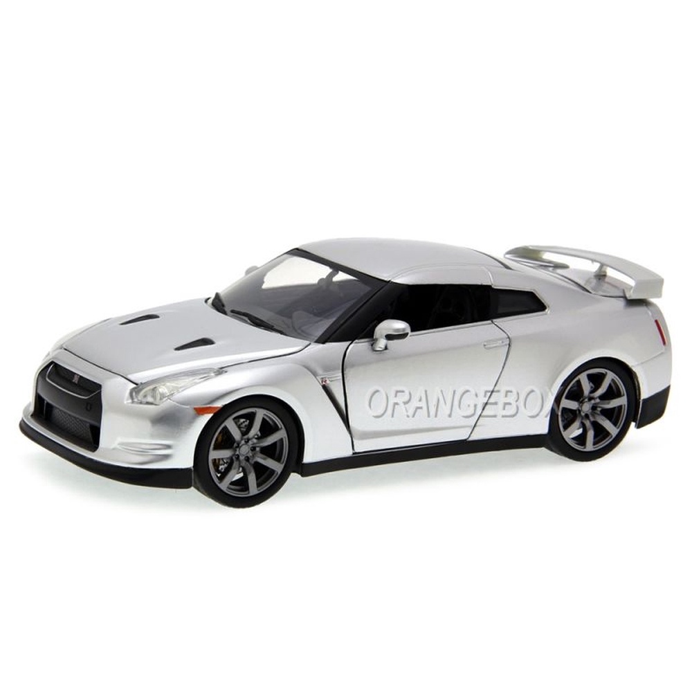 Brian s Nissan GTR R35 Velozes e Furiosos 7 Jada Toys 1:24 Prata ...