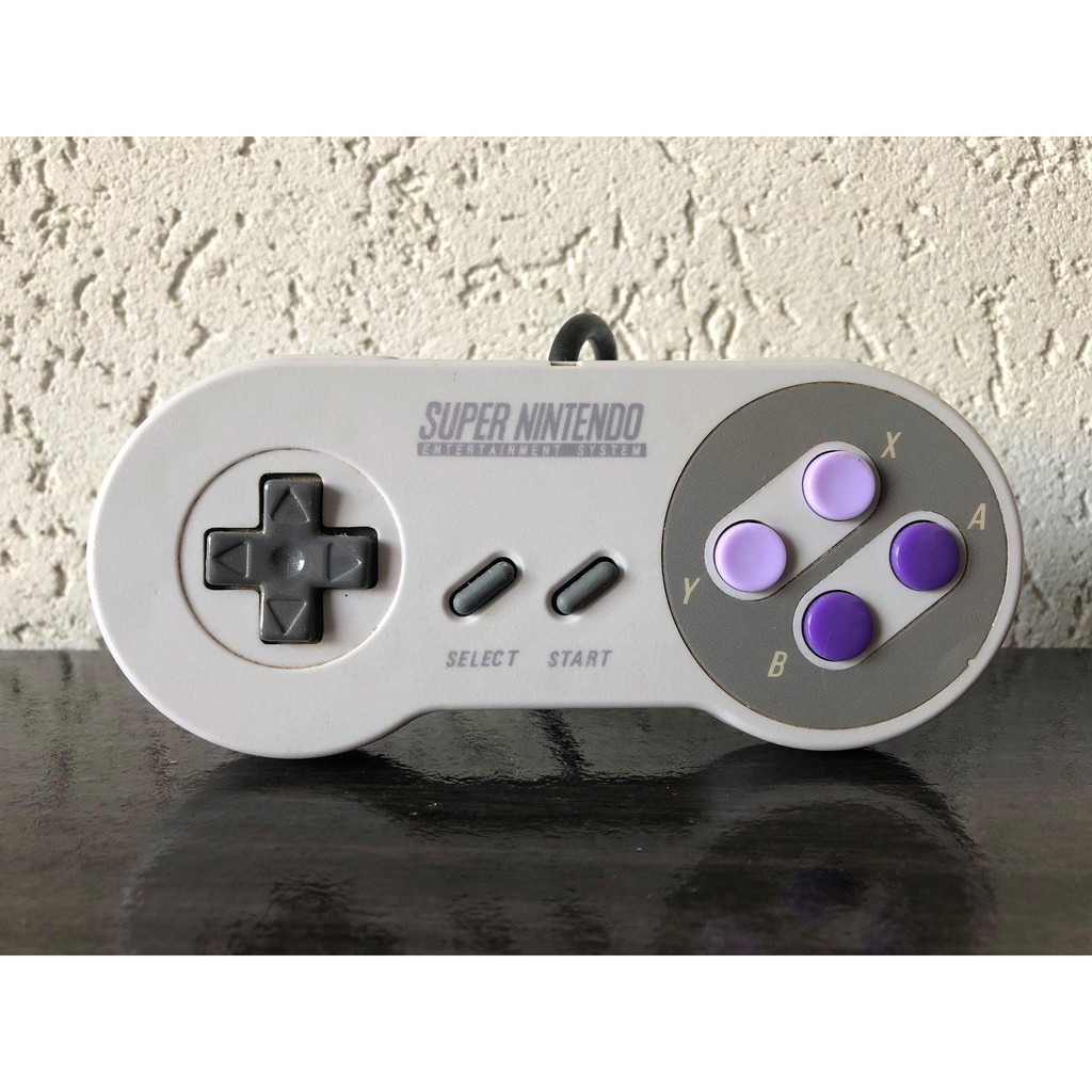 Controle Original Super Nintendo | Shopee Brasil