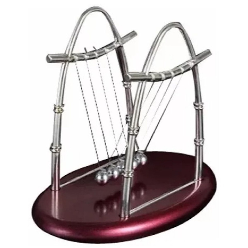 Decoração - Pendulo De Newton Escritório Jogo De Bolas Grande | Shopee ...